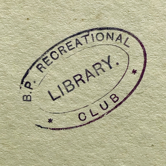 Books And The Stories They Tell: The Bletchley Park Recreational ...